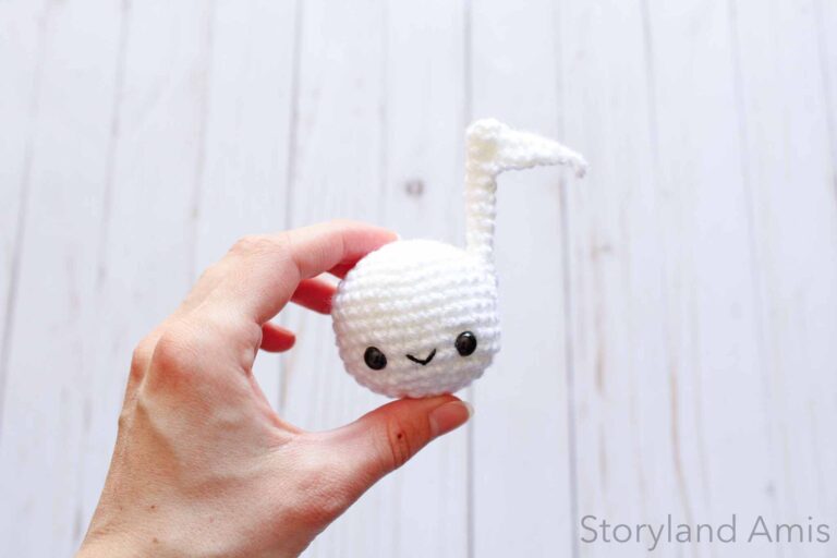 Music Note Amigurumi Pattern - Free Crochet Pattern - Storyland Amis