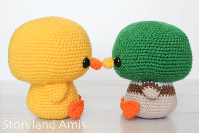 Free Duck and Mallard Duck Amigurumi Crochet Pattern - Storyland Amis