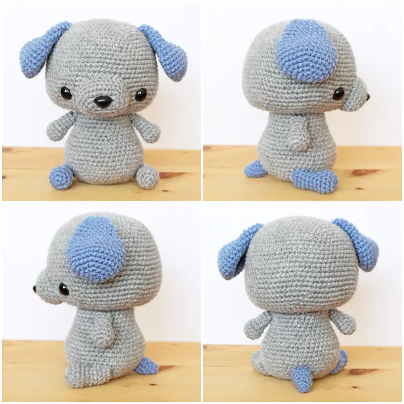 Free Puppy Dog Amigurumi Crochet Pattern - Storyland Amis